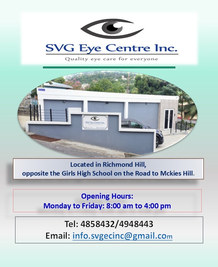 SVG Eye Centre Inc.: Leading the Way in Quality Eye Care – SVG AdzBoard